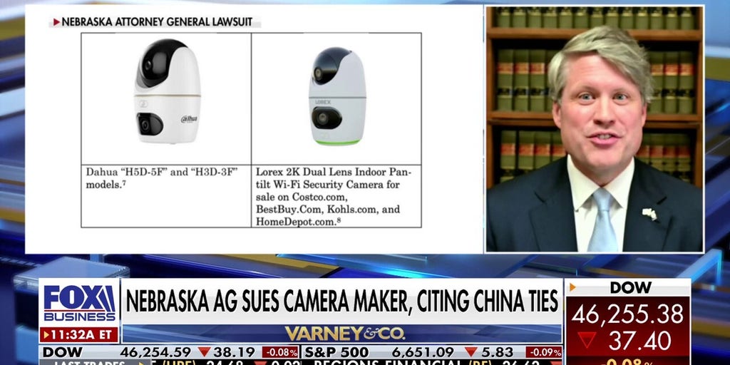 Nebraska sues camera maker over ties to Chinese surveillance | Fox ...