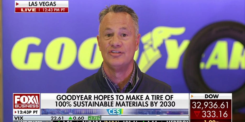 Goodyear CEO unveils new intelligent and sustainable material tires ...