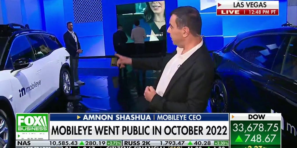 Mobileye shows off 'supervision' at CES 2023 | Fox Business Video