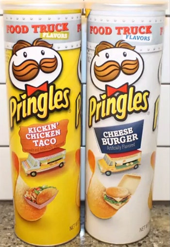 Pringles has new cheeseburger flavored chip that tastes like a McDonald ...