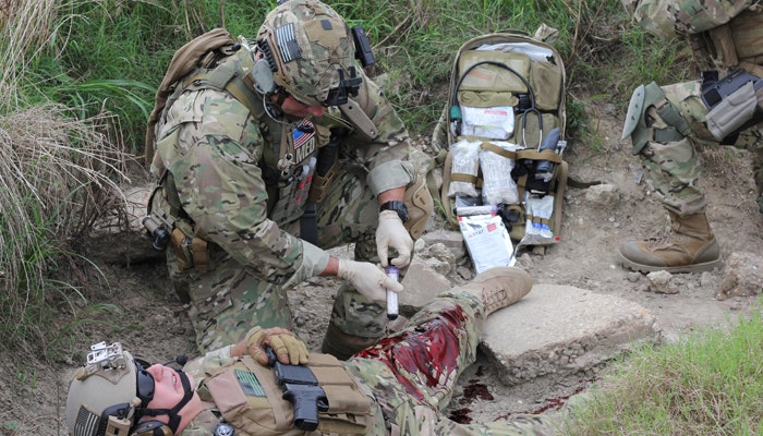 Stopping the blood: Ex-Army medic still helping treat battle wounds ...