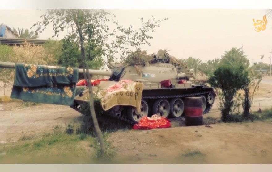 ISIS shows off US gear seized from Iraqis in fighting near Fallujah ...