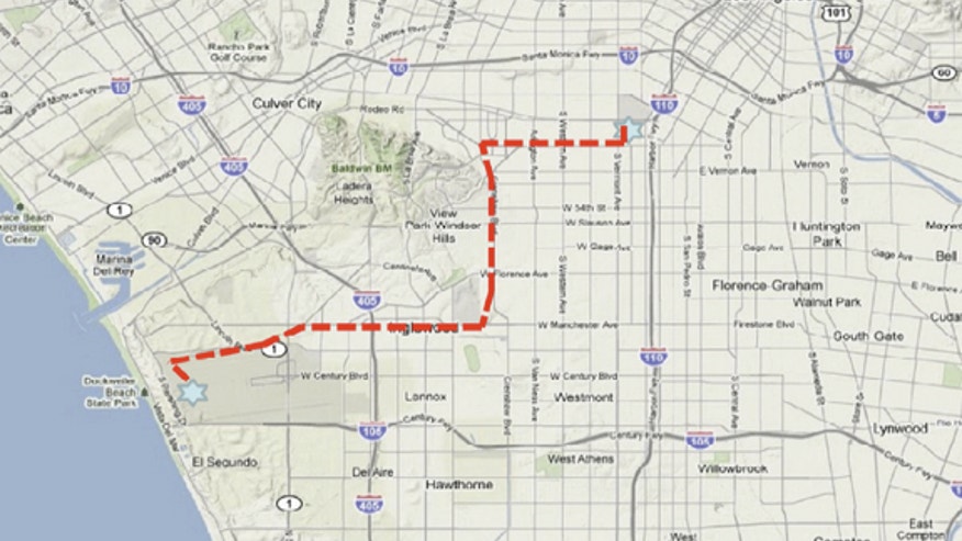 Final Space Shuttle Route