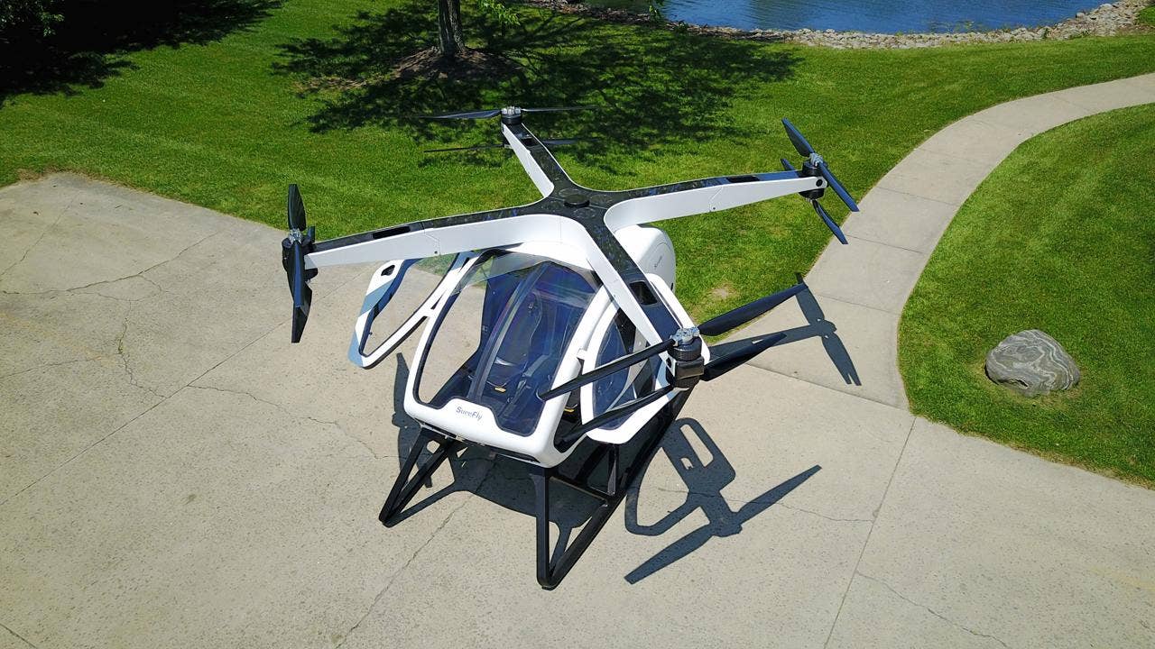 Trending Tech: Reinventing the helicopter with an eight-propeller ...