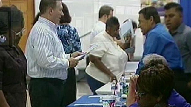 Initial Jobless Claims Fall by 4,000 To 323,000 | Fox Business Video