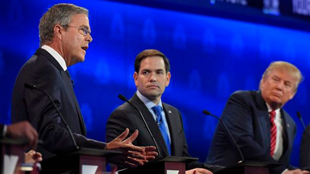 GOP candidates face tough debate questions | Fox News Video
