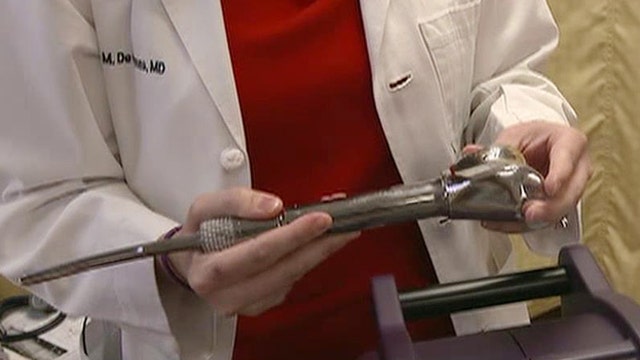 Extendable implant helps kids with bone cancer | Fox News Video