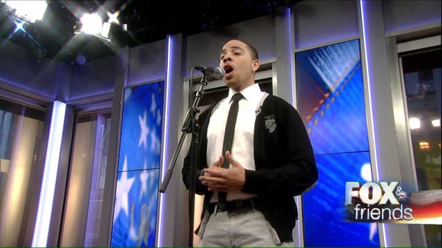 Singing cop encores on 'Fox and Friends' | Fox News Video