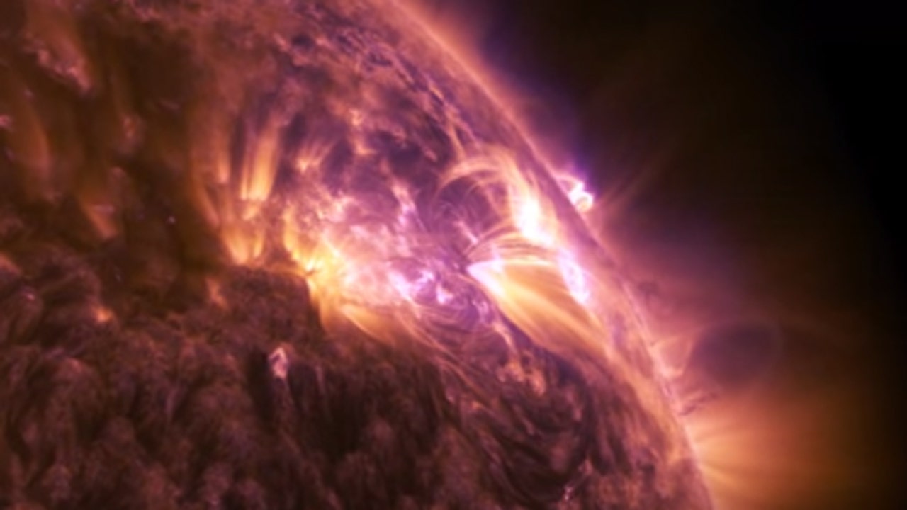 Watch this breathtaking video of a solar flare | Fox News