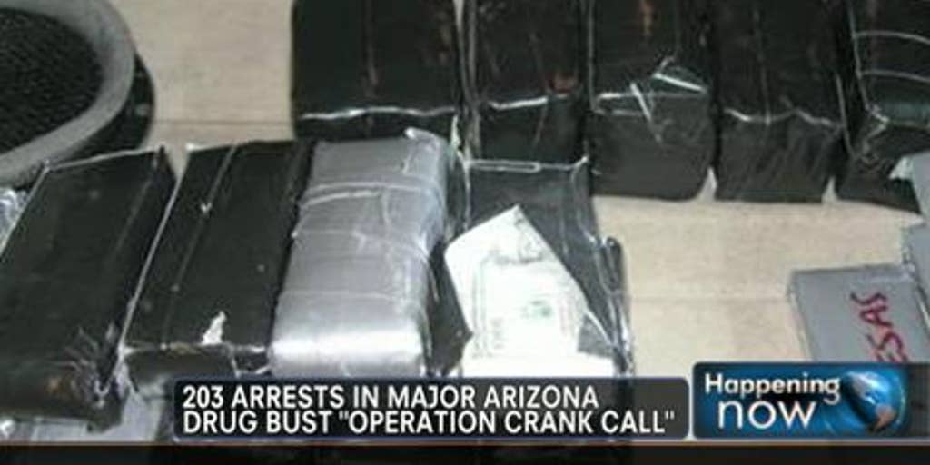 203 Arrests In Major Drug Bust In Tempe Az Fox News Video