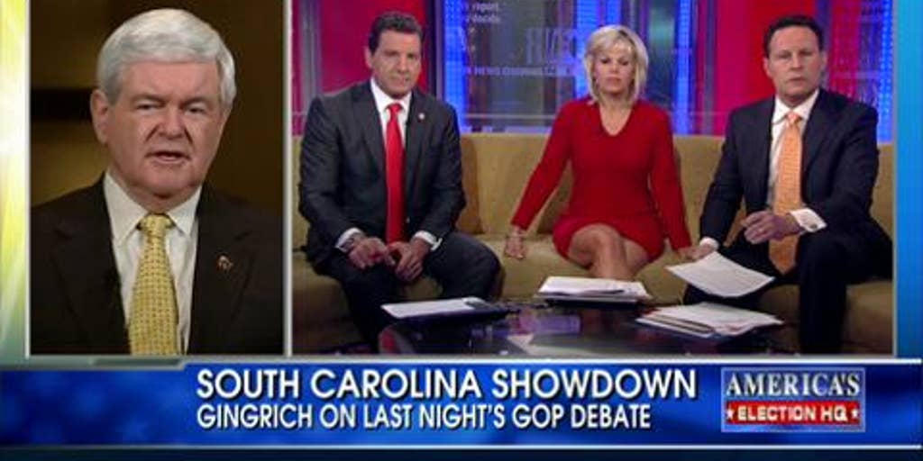 Newt Gingrich on GOP Debate Standing Ovation: I've Never Seen Anything ... Newt Gingrich on GOP Debate Standing Ovation: I've Never Seen Anything ...