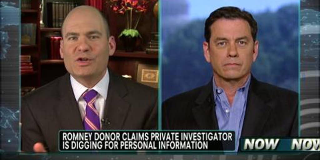 Romney Donor Claims Private Investigator Is Digging For Personal