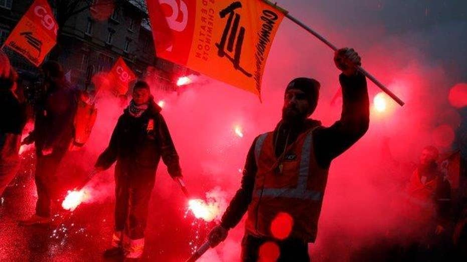 Ugly French labor protests coming to US? | Fox News