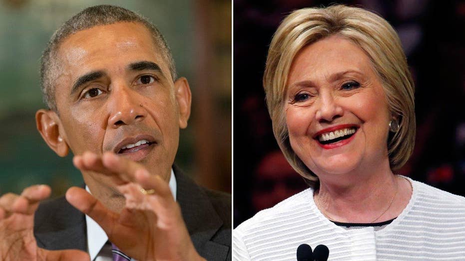 Obama endorses Clinton for president, on heels of Sanders meeting | Fox ...