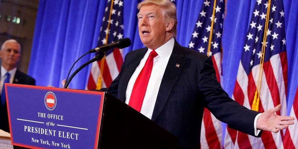 Donald Trump Holds First News Conference Since Election Fox News Video