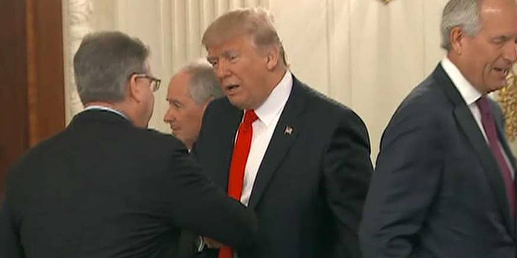 Trump Meets With Business Leaders Rolls Back Regulations Fox News Video