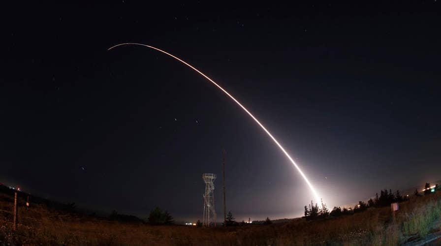 US Air Force launches another long-range missile into Pacific | Fox News