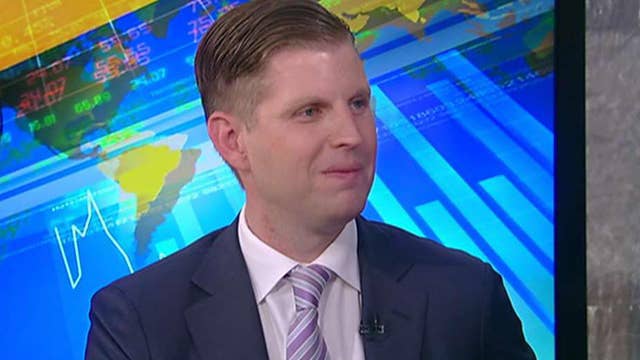 Eric Trump talks early successes of his father's presidency | On Air ...