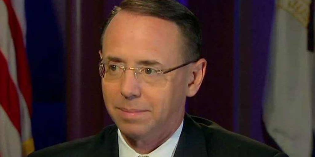 Deputy Ag Rosenstein On Civil Forfeiture Mandatory Minimums Fox News