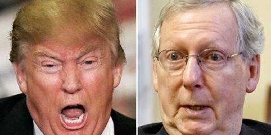 Trump and McConnell trade jabs over GOP agenda | Fox News Video Trump and McConnell trade jabs over GOP agenda | Fox News Video