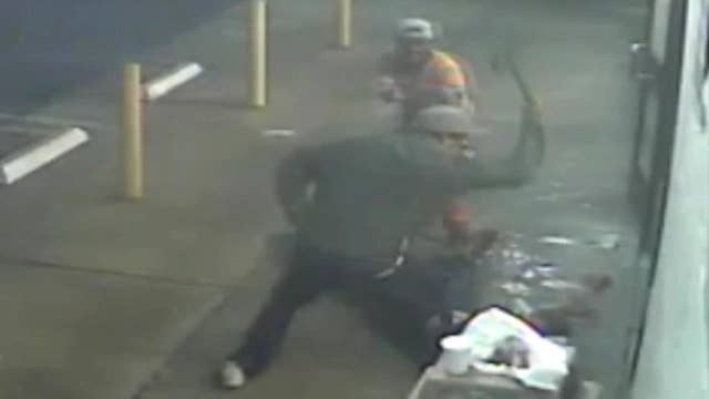 Gruesome ax attack caught on camera shocks cops| Latest News Videos ...