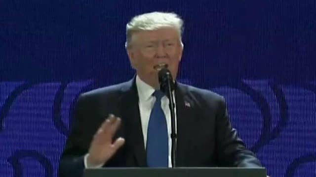 President Trump Gives Fiery Speech In Vietnam On Air Videos Fox News