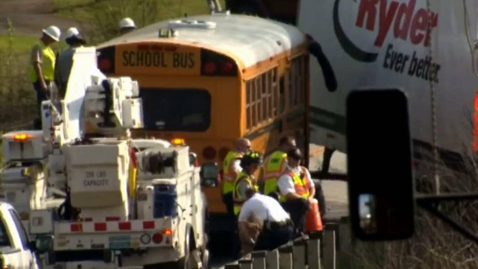 Dramatic South Carolina School Bus Crash Caught On Camera Fox News