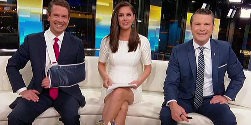 Why Griff Jenkins Is Wearing A Sling Fox News Video