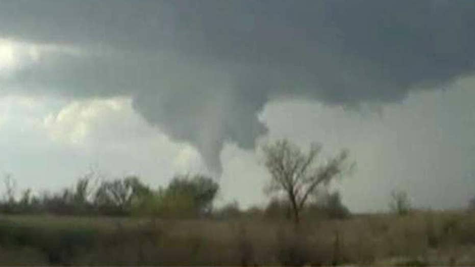 Tornadoes Strike Kansas Oklahoma As Destructive Severe Weather