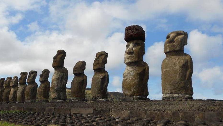 Easter Island mystery solved: How huge stone 'hats' were placed on ... Easter Island mystery solved: How huge stone 'hats' were placed on ...