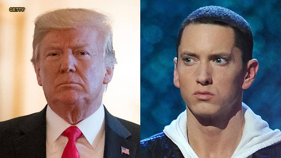 Eminem takes fresh shots at Trump, press in surprise album | Fox News