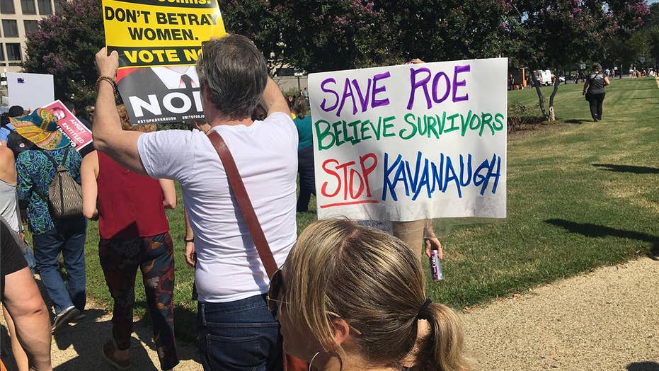 Kavanaugh Protesters Arrested At Capitol After Thousands March On