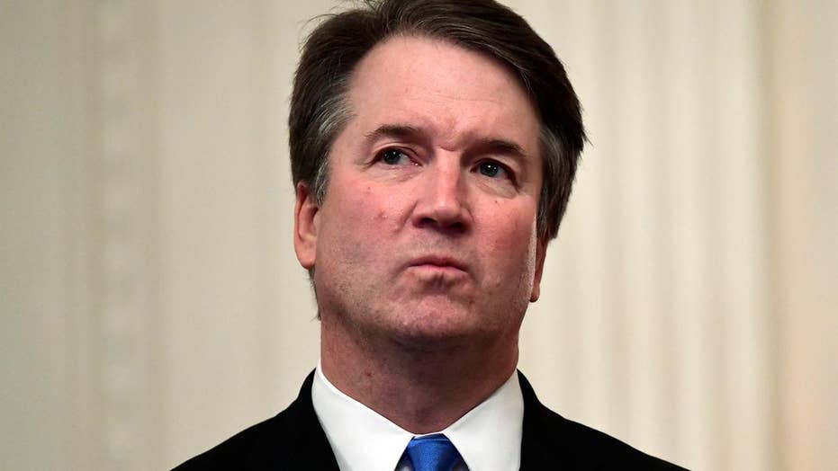 Justice Kavanaugh makes low-key Supreme Court debut, after raucous ...