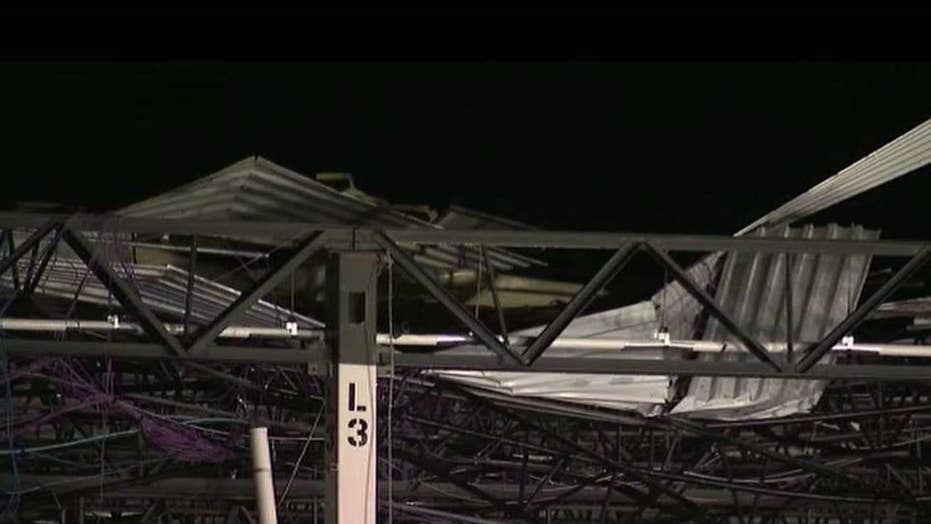 Amazon building collapses during tornado in Maryland, leaving 2 dead ...
