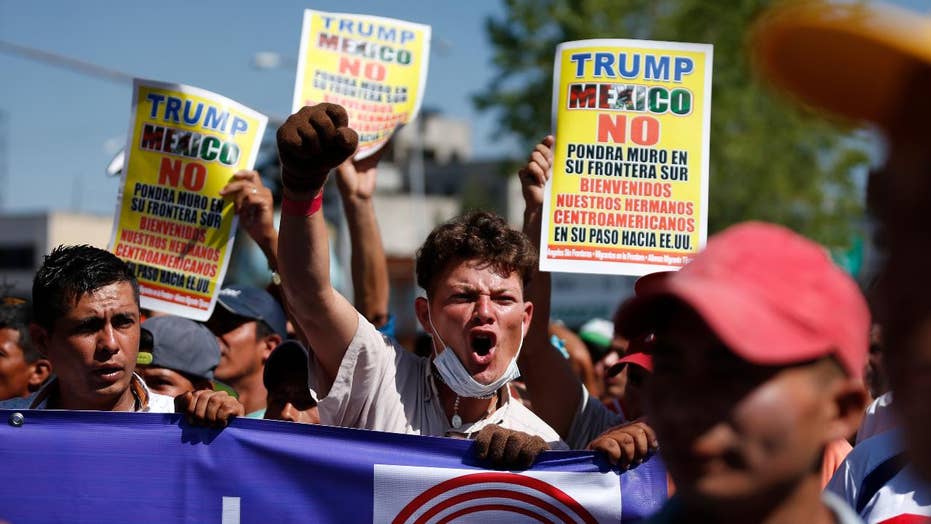 Migrant Caravan Plows On Despite Facing Border Bottleneck After Trump