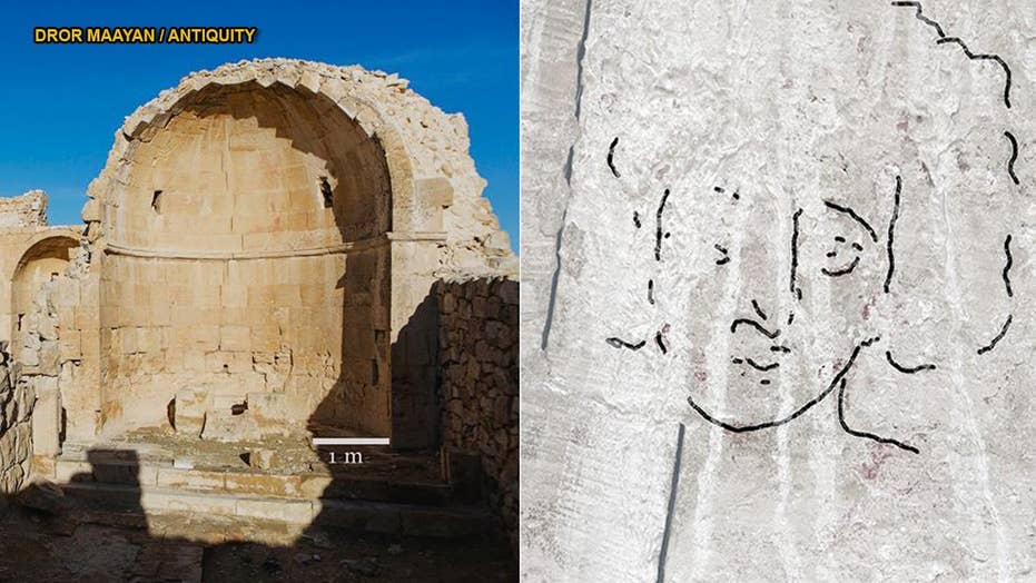 'Jesus' face' uncovered at ancient church in the Israeli desert | Fox News 'Jesus' face' uncovered at ancient church in the Israeli desert | Fox News