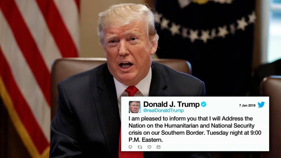 Trump to deliver prime-time address, travel to Southern border amid ... Trump to deliver prime-time address, travel to Southern border amid ...
