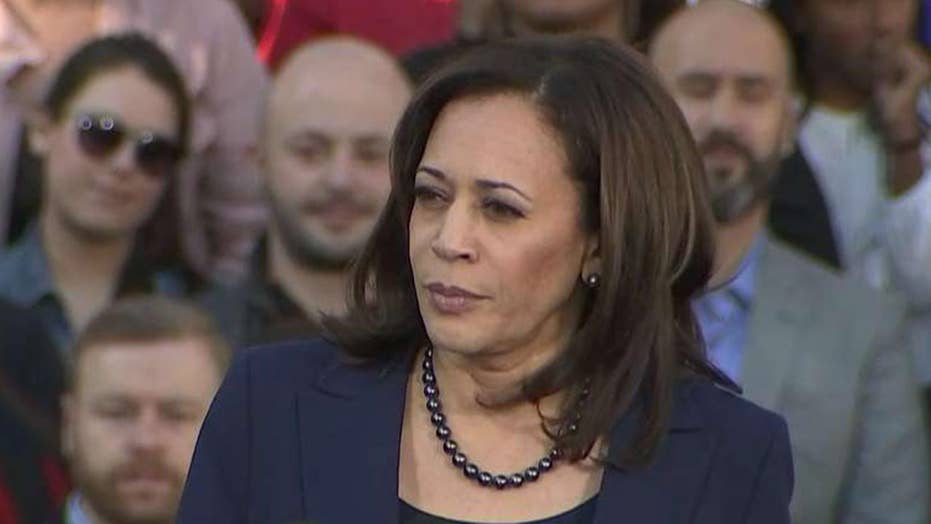 Kamala Harris kicks off presidential run slamming Trump policies ...