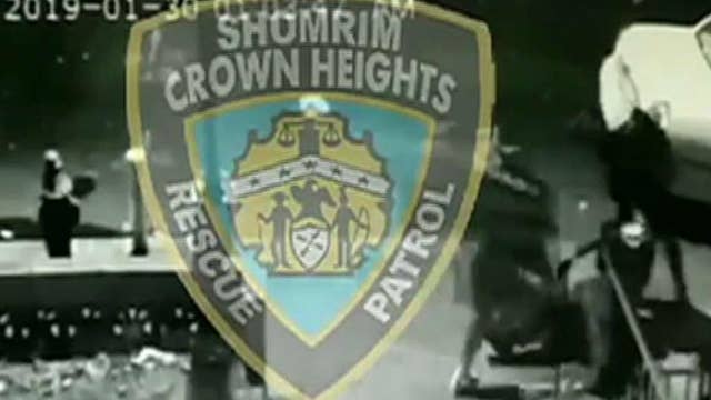 Surveillance video shows brutal attack on Jewish man walking down ... Surveillance video shows brutal attack on Jewish man walking down ...