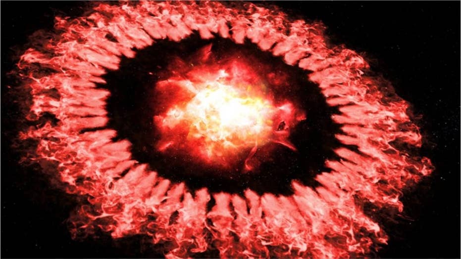 Cosmic dust survives obliteration in massive red supernova, NASA shows ... Cosmic dust survives obliteration in massive red supernova, NASA shows ...