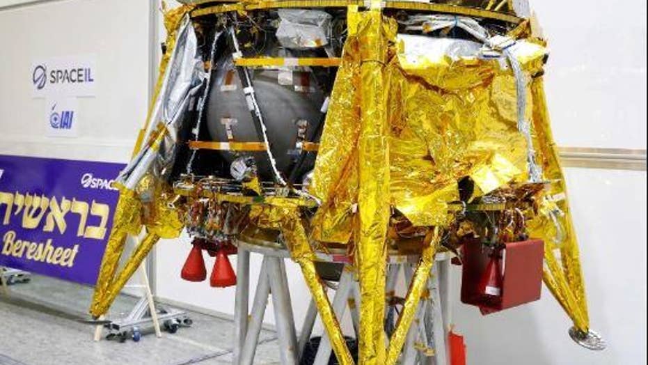 Israels First Moon Lander Launches On Spacex Rocket Fox News
