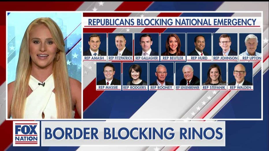 Tomi Lahren: The RINOs who are blocking Trump over the border keep ...