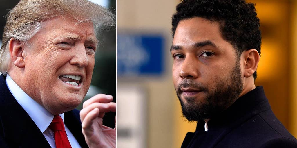 Trump Tweets Fbi Doj Will Review Jussie Smollett Case Fox News Video