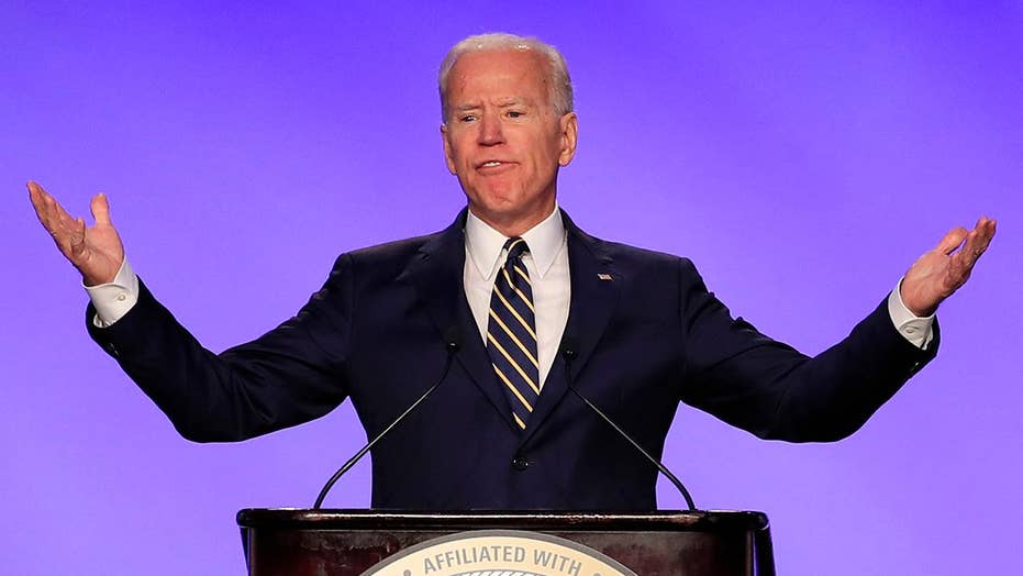 Joe Biden jokes about unwanted touching allegations | Fox News