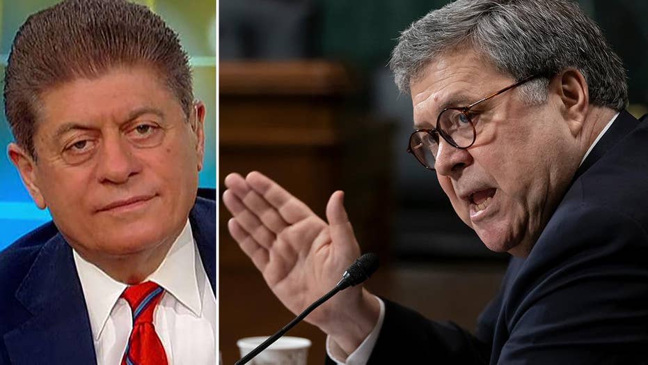 Judge Napolitano: Dem threats of jailing Barr are 'absurd', contempt ...