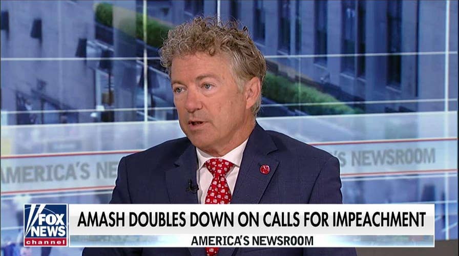 Rand Paul on fellow libertarian Amash's impeachment call: Russia probe ... Rand Paul on fellow libertarian Amash's impeachment call: Russia probe ...