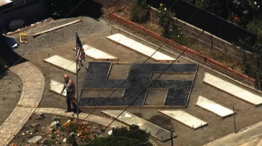 California man claims swastika lawn display is ‘Tibet symbol’ amid ... California man claims swastika lawn display is ‘Tibet symbol’ amid ...
