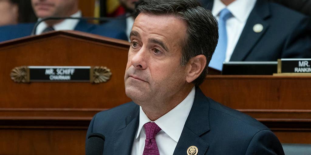 President Trumps Pick For Director Of National Intelligence Faces