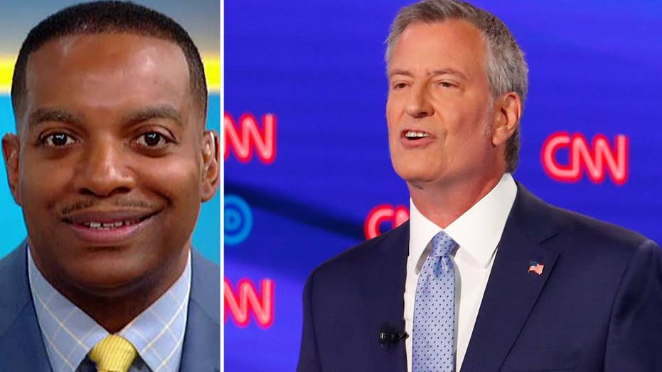 Former Nypd Officer On Cops Protesting De Blasio At Debate His