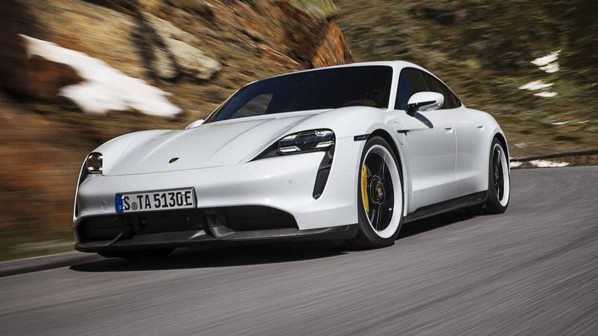 All electric Porsche Taycan debuts as the world s most powerful sedan